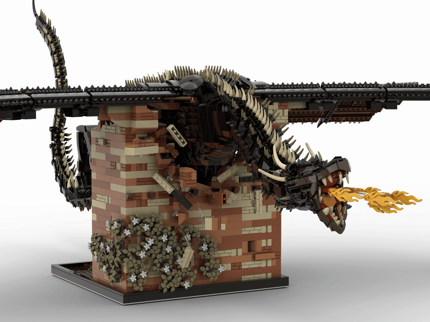 Drogon、 A Song of Ice and Fire Klemmbausteine | LesDiy