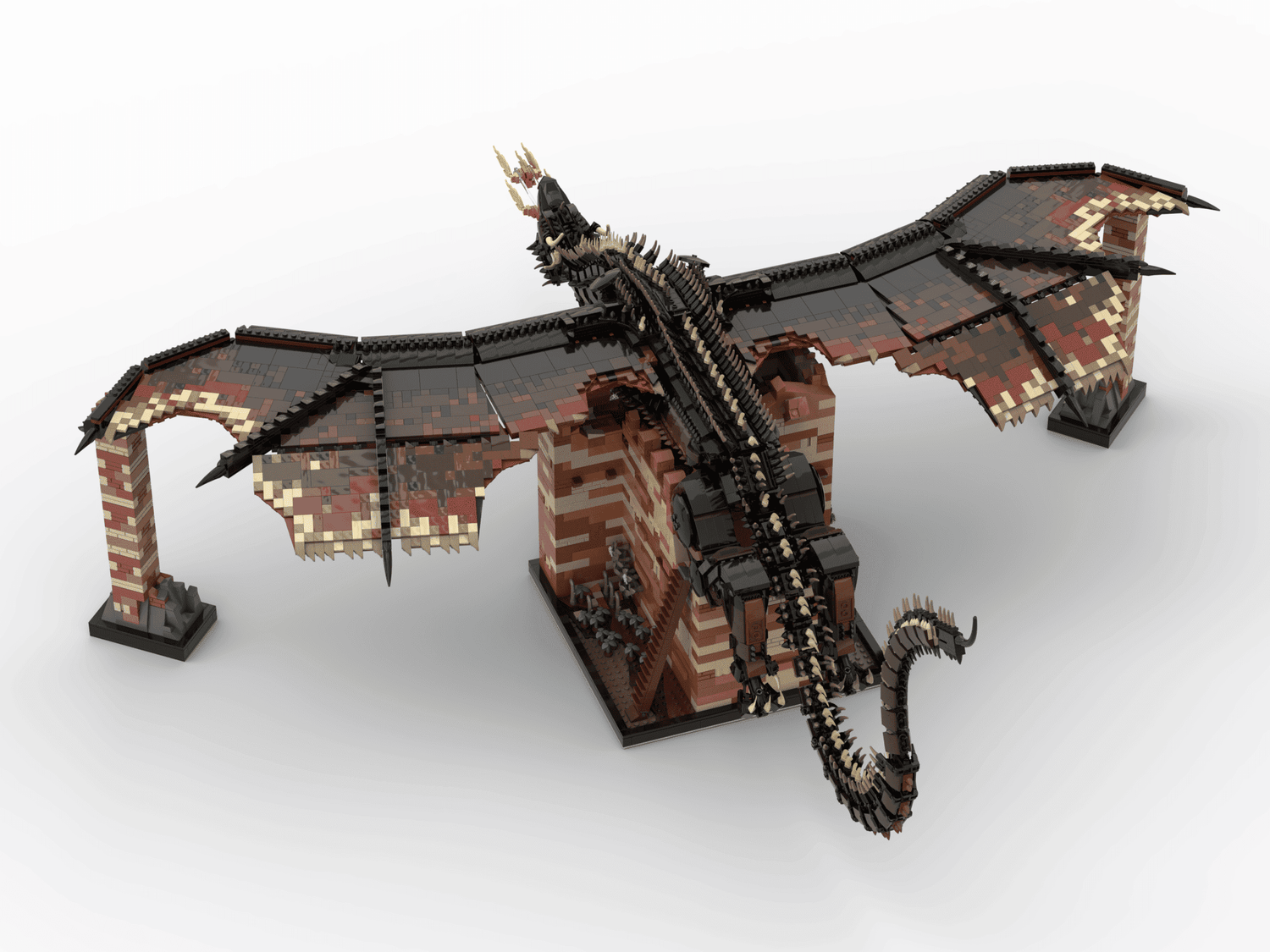 Drogon、 A Song of Ice and Fire Klemmbausteine | LesDiy