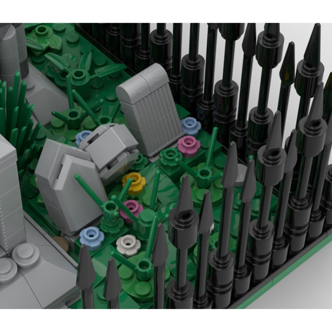 MOC-128562 Crypt of the Rising Dead Klemmbausteine - LesDiy