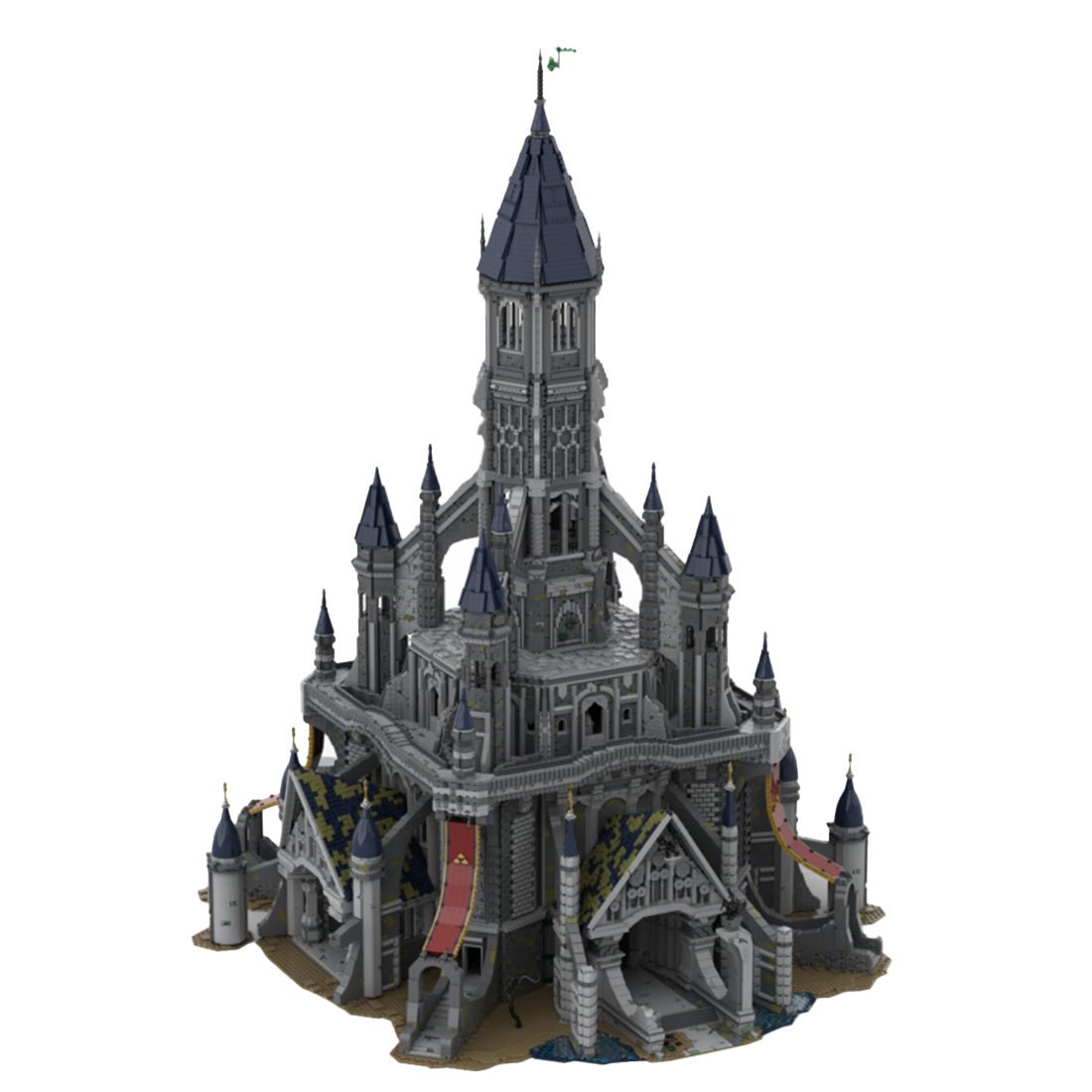 MOC-161243 Hyrule Castle – Die Legende von Zelda Tränen des Königreichs ...