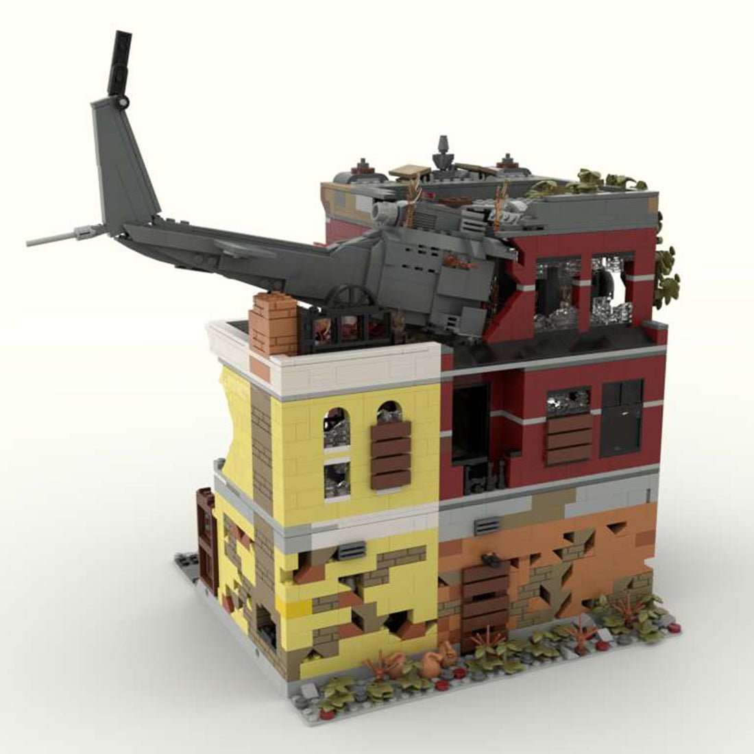 MOC-186483 10312 Jazz Club Apocalypse Version Klemmbausteine | LesDiy