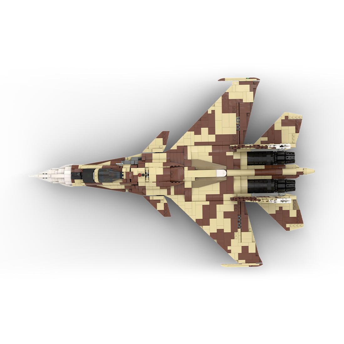 MOC-188968 Sukhoi SU-37 TERMINATOR - 1:34 Scale (v2) Klemmbausteine - LesDiy
