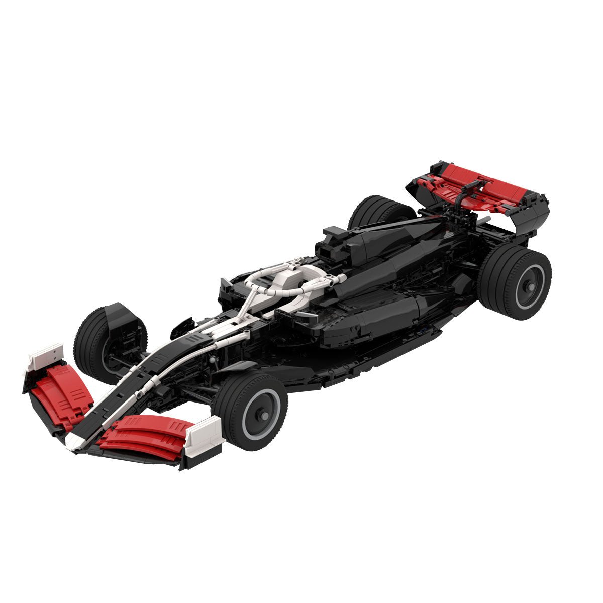 MOC-201826 Haas F1 Team VF-24 1:8 Scale Klemmbausteine | LesDiy