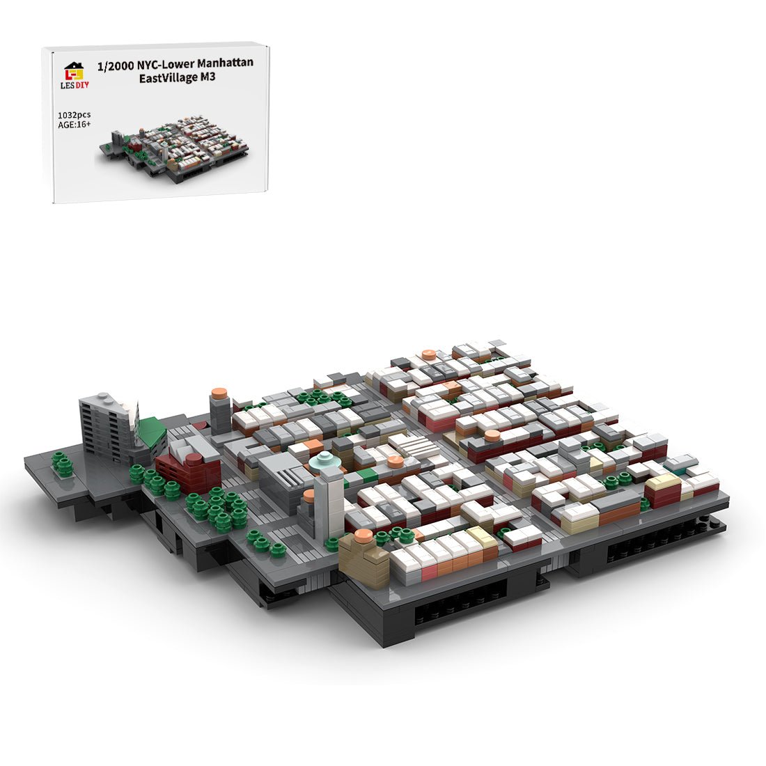 MOC-225884 1/2000 Scale Lower Manhattan EastVillage Module 3 ...