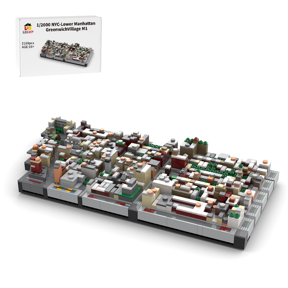 MOC-225884 1/2000 Scale Lower Manhattan GreenwichVillage Module 1 ...