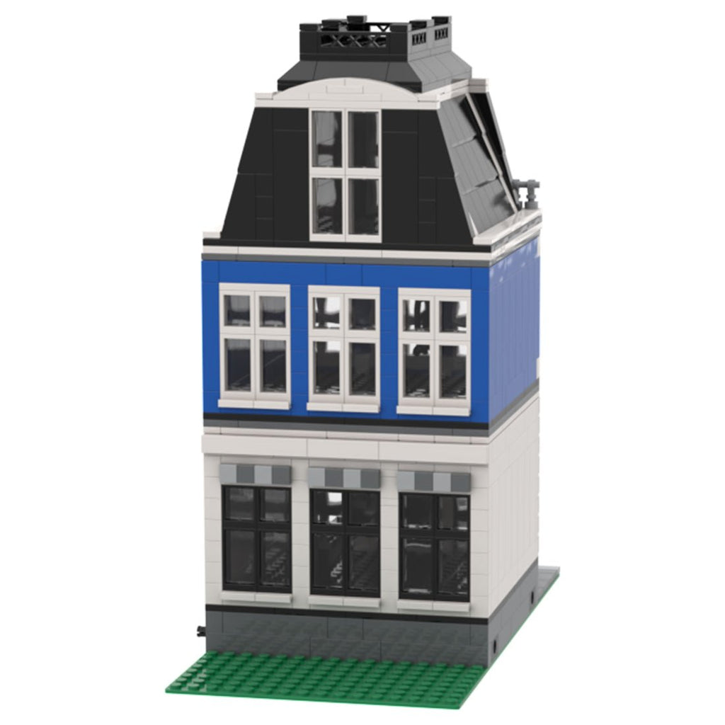 MOC-48777 Amsterdam - MINI Canal House Nr 3(2 level) Klemmbausteine ...