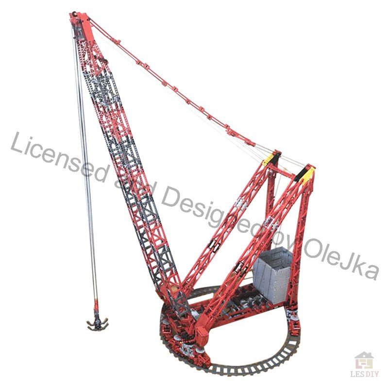 MOC-78281 Technik Ringkran für Mammoet PTC-200-DS (SE Version) - LesDiy