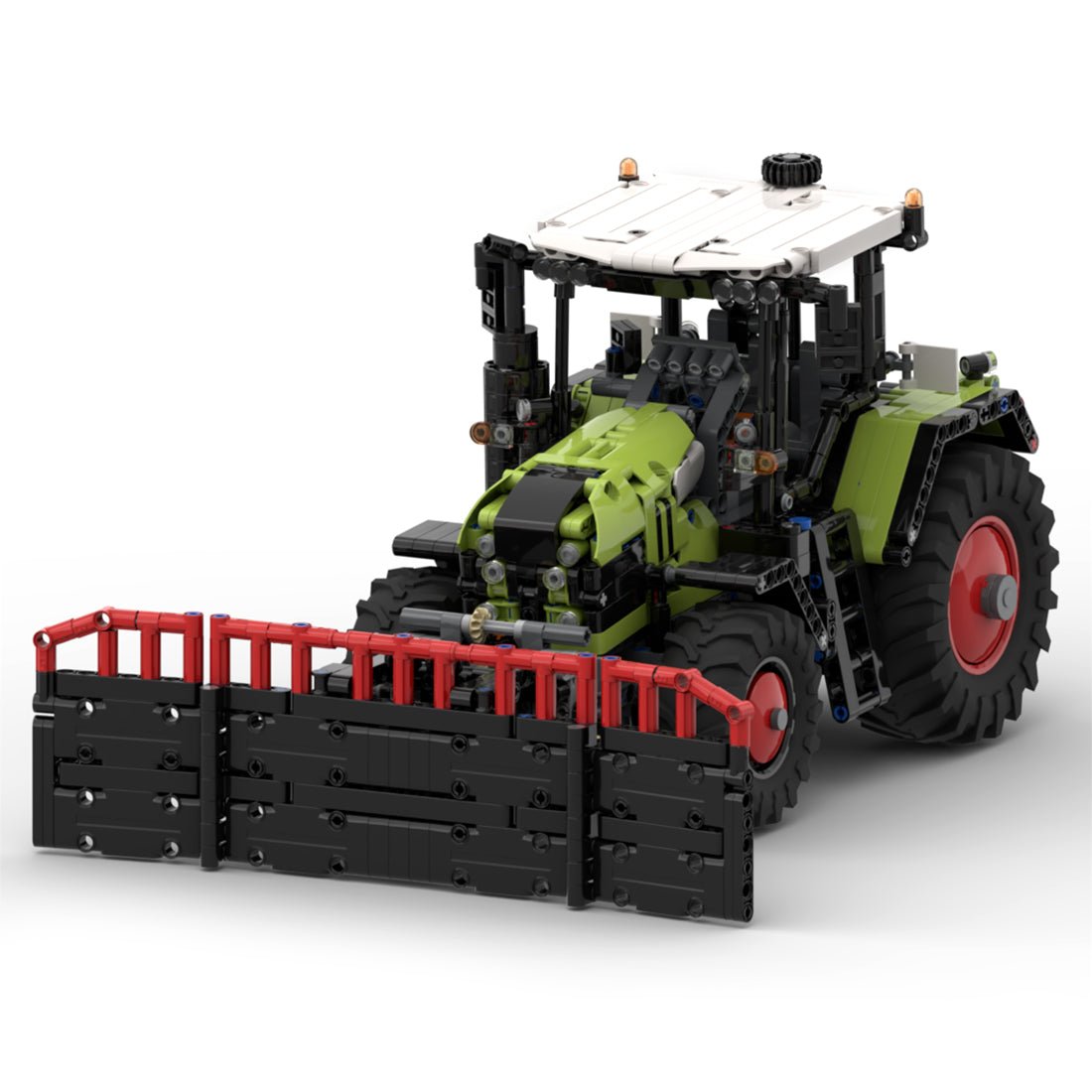 MOC-94474 & MOC-93933 RC-Ackerschlepper Klemmbausteine | LesDiy